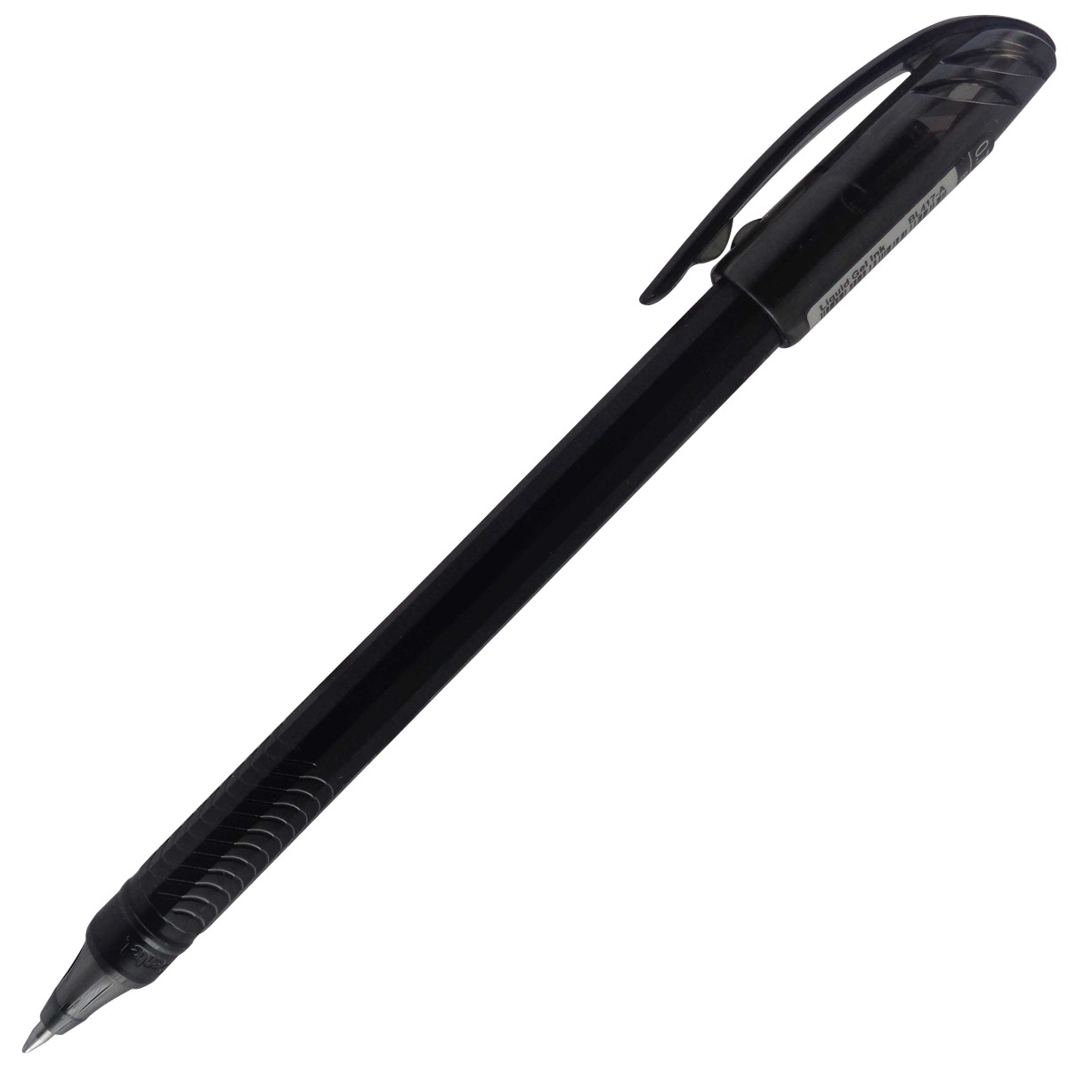 PENTEL ENERGEL PEN – BLACK COLOR BODY BLACK WRITING CAP TYPE OPEN MODEL ...