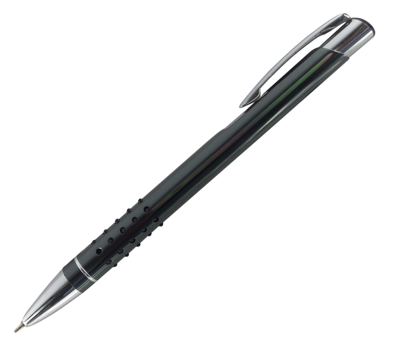 Cello Accugrip Black Color with Grip Holding Click Type Ball Pen Model ...