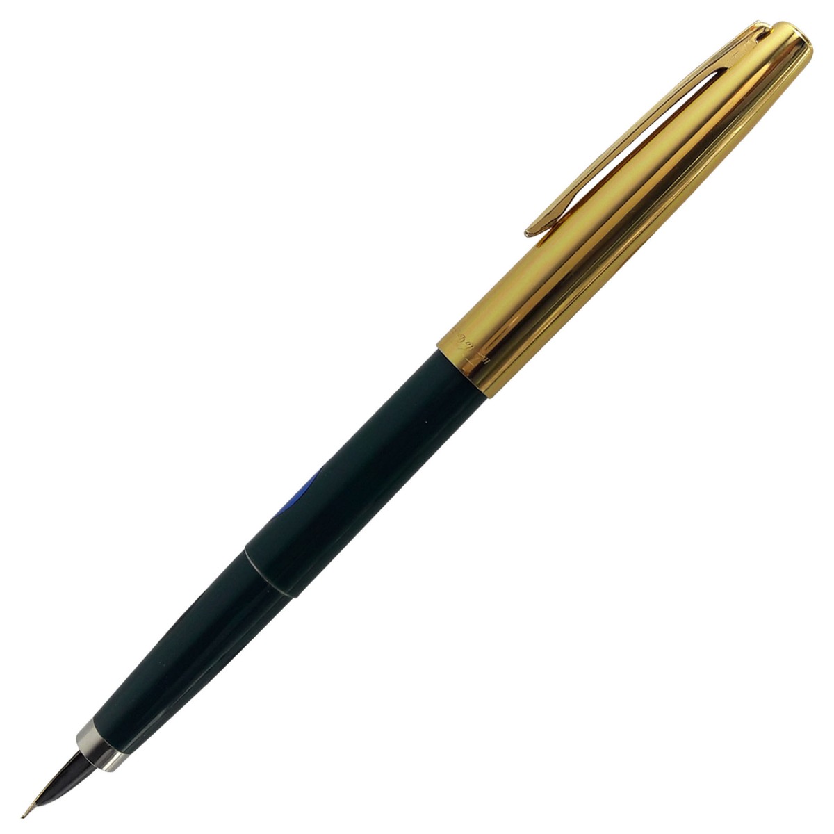 HERO 221 – GREEN COLOR BODY WITH GOLD CAP FOUNTAIN PEN MODEL: 12316