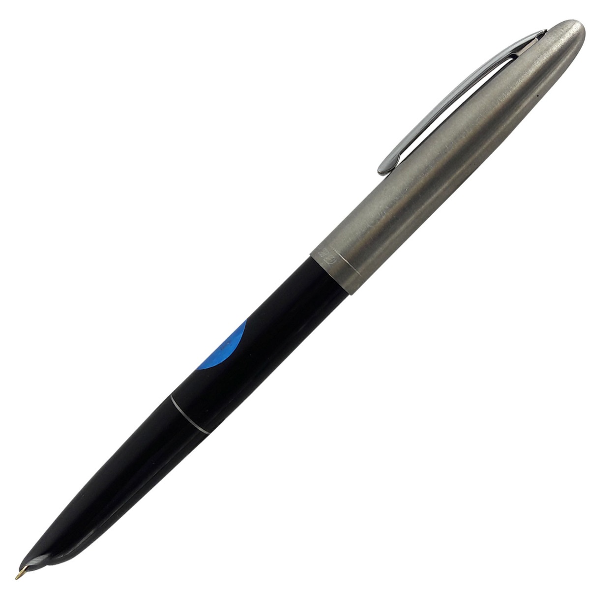 Hero Model ; 12318 Hero 329 Black Color Body With Silver Cap Fountain Pen