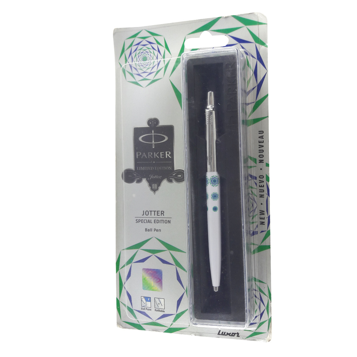 Parker Model ; 12353 Parker Jotter special edtion white color body ...