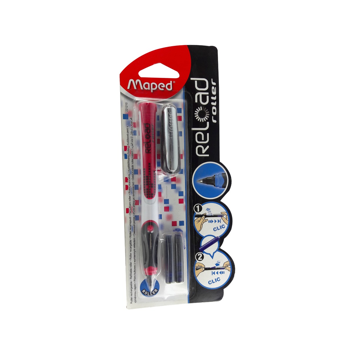 Maped Model: 12637 White Body With Pink Color Design Reload Fountain ...