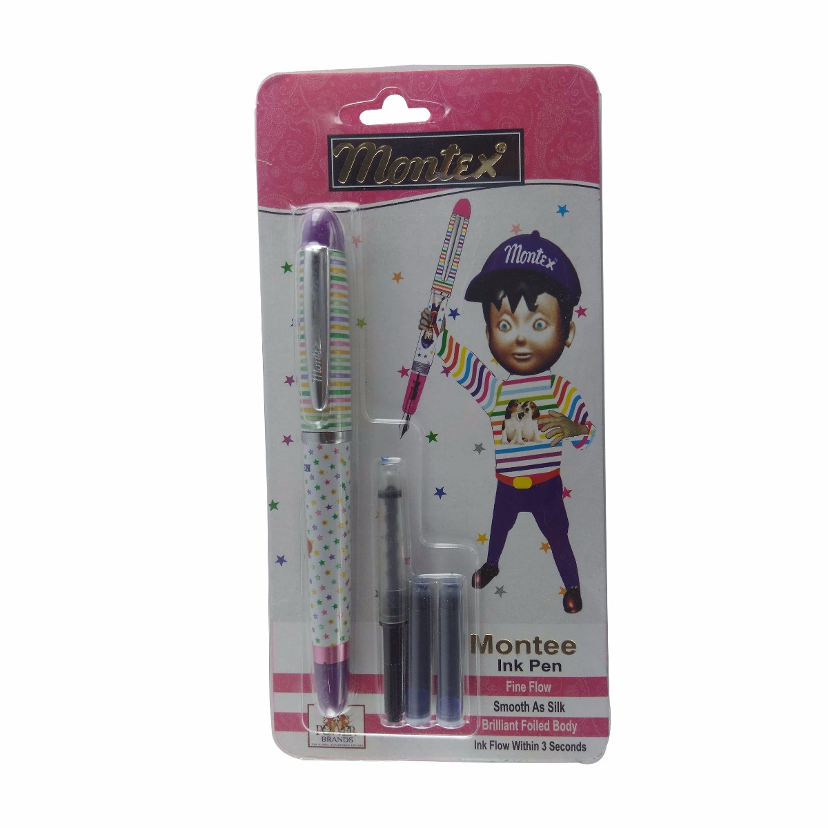 MONTEX MONTEE – WHITE COLOR BODY WITH 2 CARTRIDGE & 1 CONVERTER ...