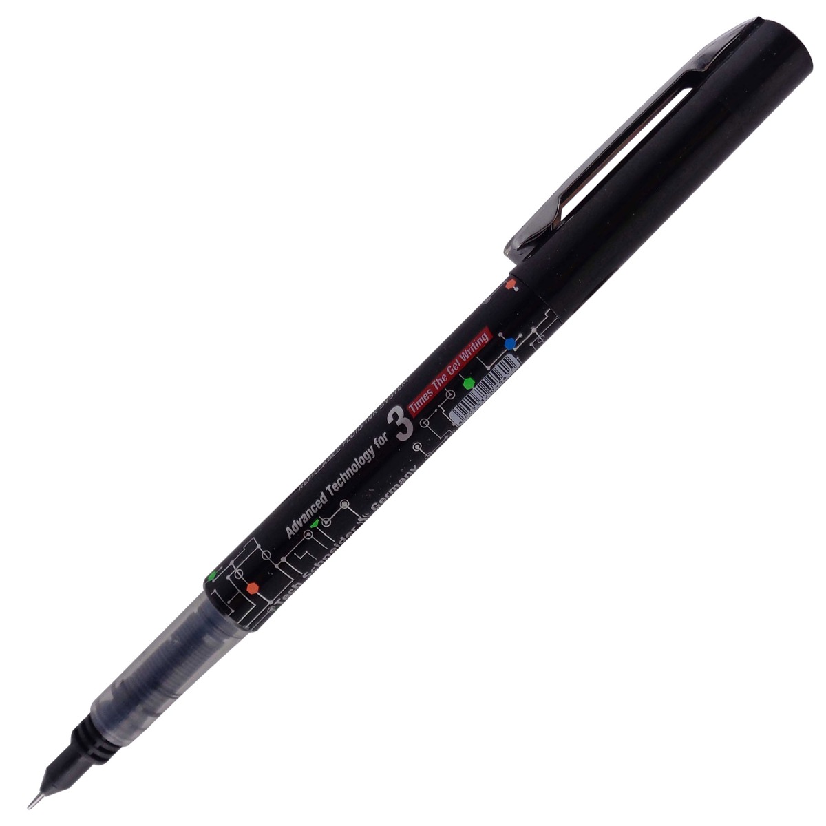 Rorito Model: 13867 Teramax black ink with silver clip cap type fine ...