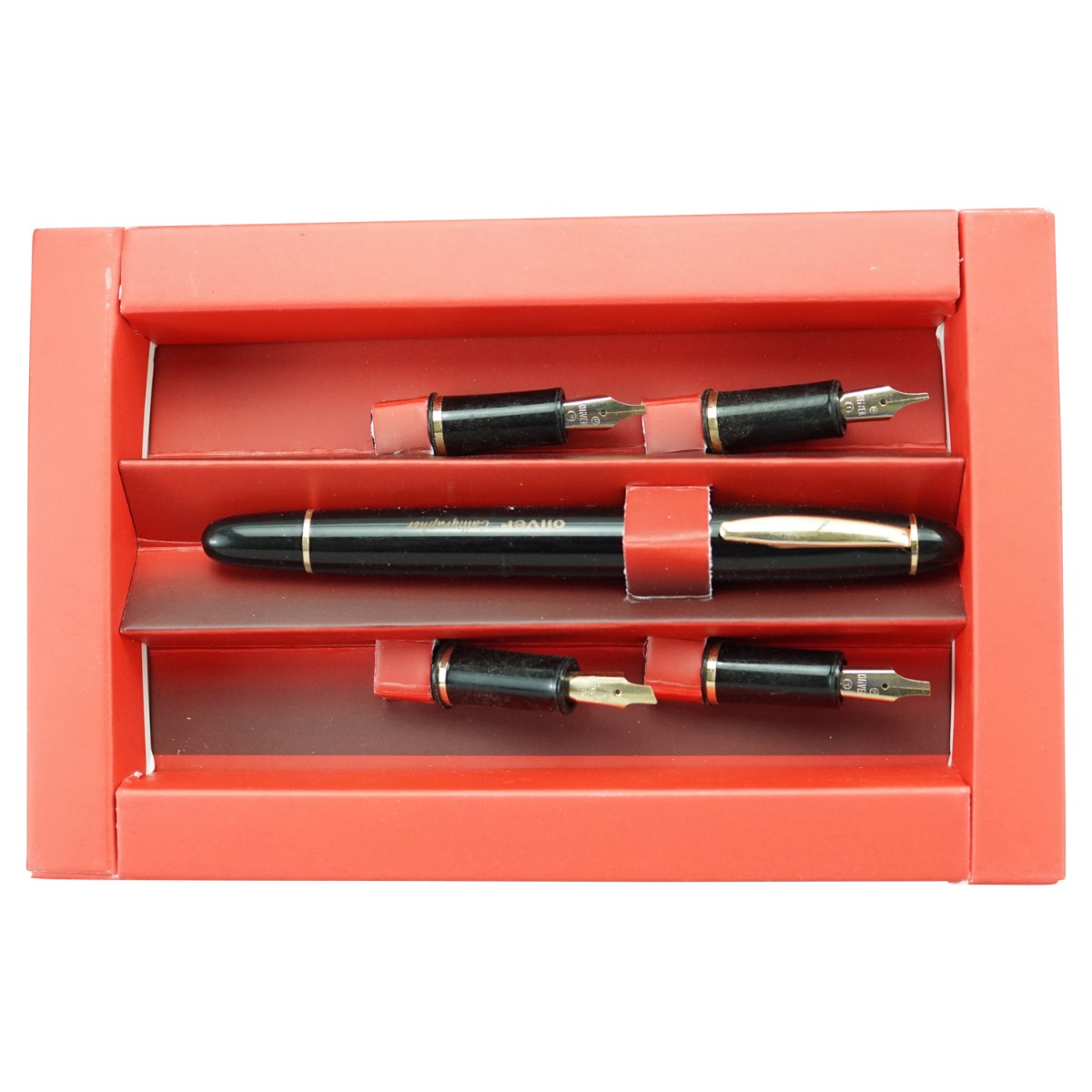 Oliver Calligraphy Model:16162 Black Color Body With 5 Nib Set ...