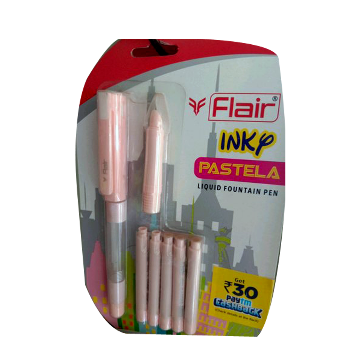 Flair Inky Pastela Model : 16506 Antique Color With 5 Catridge Fine Nib ...