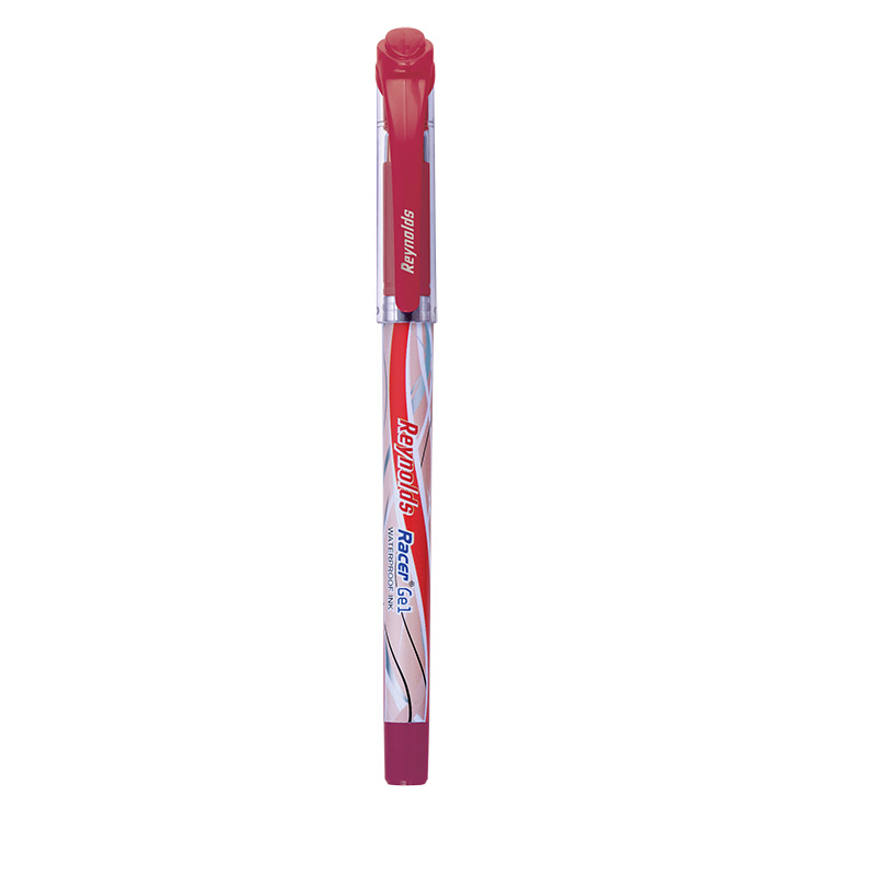 Reynolds Racer Gel Model:16805 Red Color Ball Pen