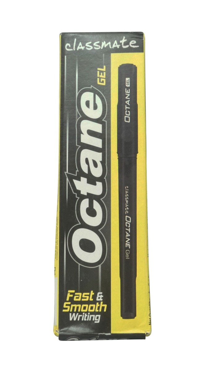 Classmate Octane Gel Model:17122 Black Color Body With Black writing ...