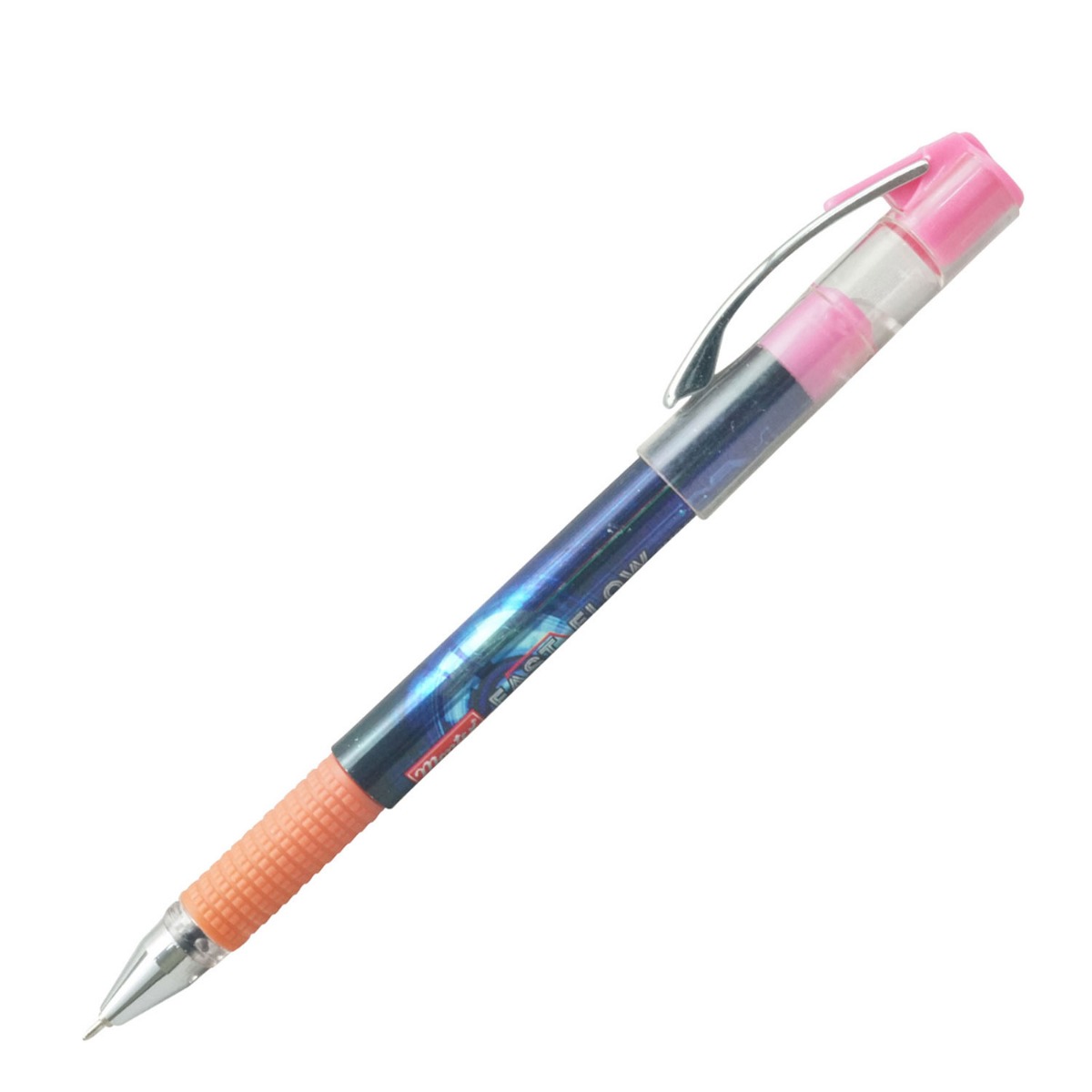 Montex Fast Flow Model: 17142Pink Color Cap & Body - Cap Type Ball Pen