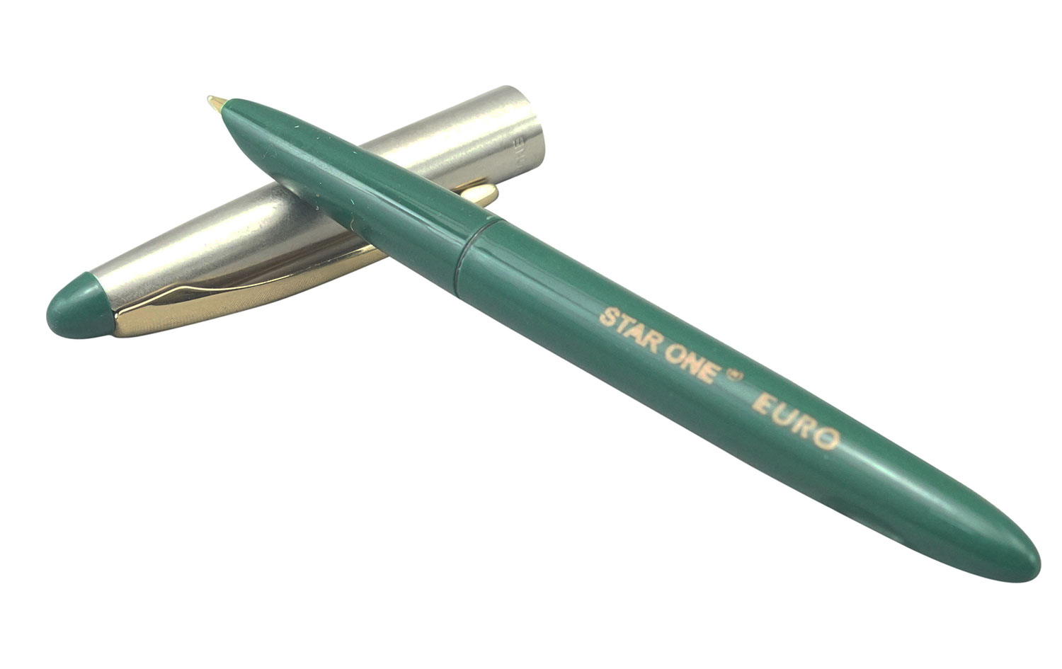 Star-One Euro Model: 17190, Green Color Body Fountain Pen