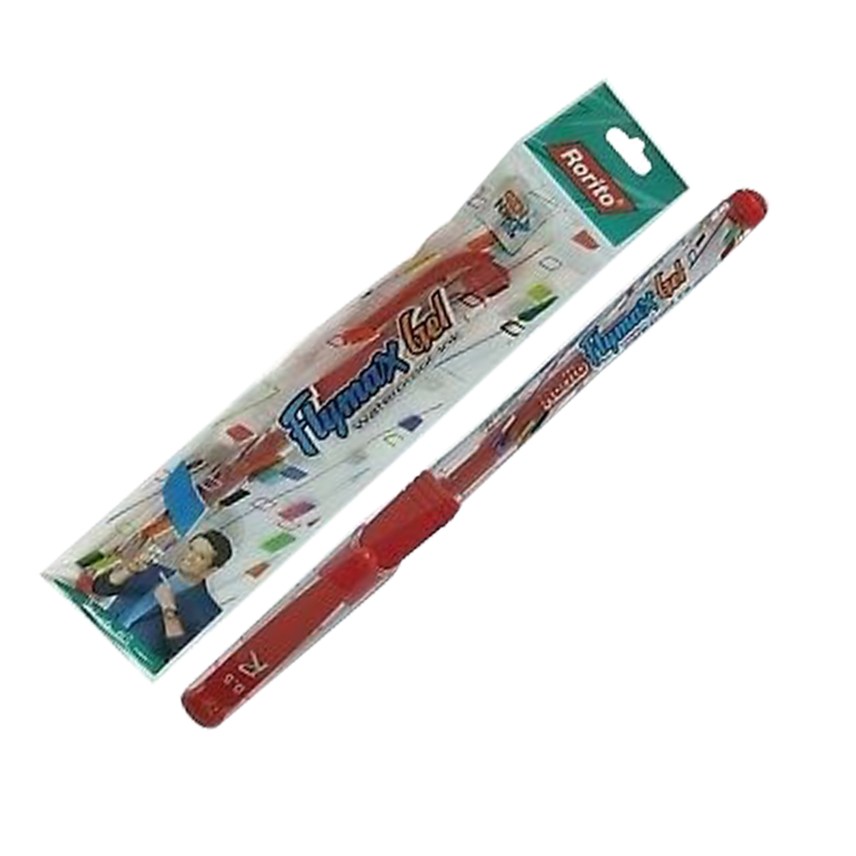Rorito Flymax Gel Model:17299 Red Color Gel Pen