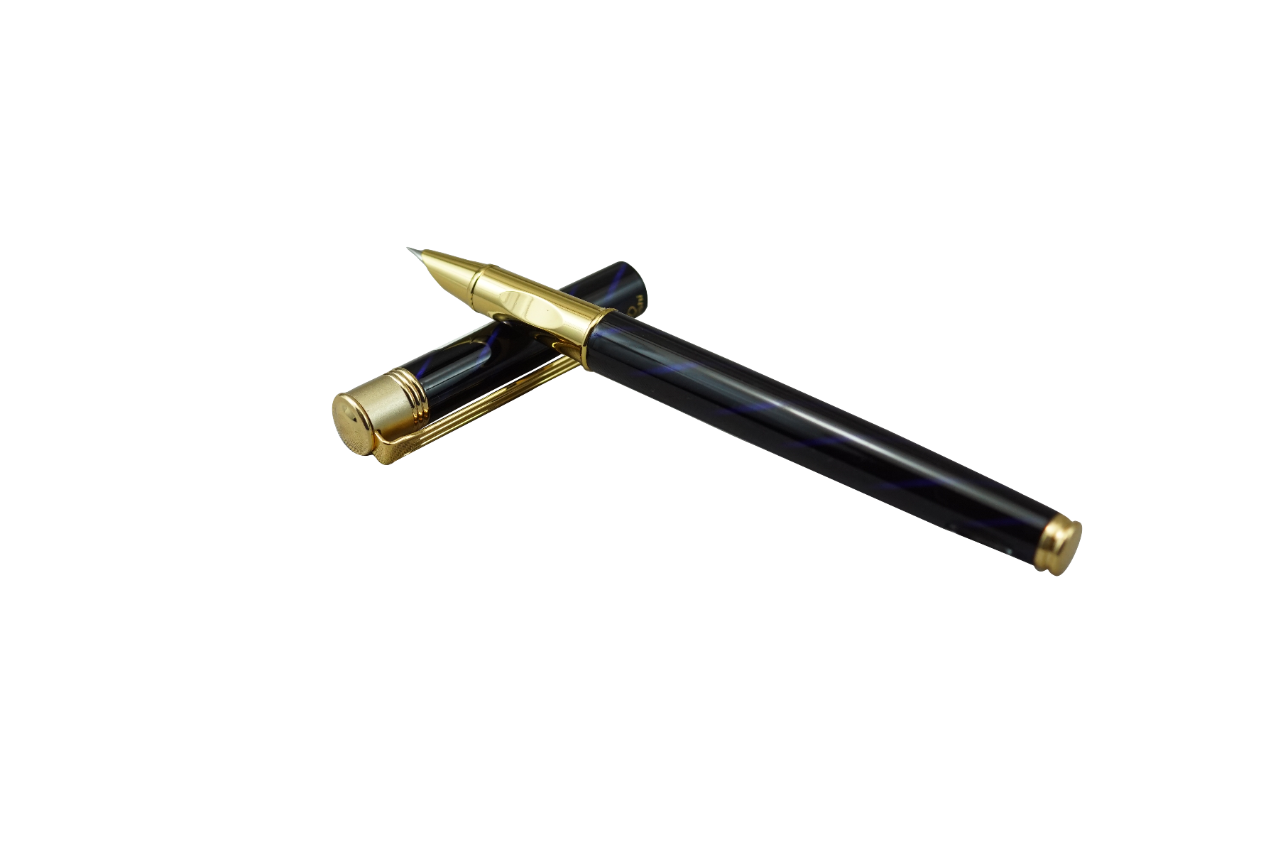 Luoshi 3235 Model:17542 Glossy Blue Color Marble Finish Body With Gold ...
