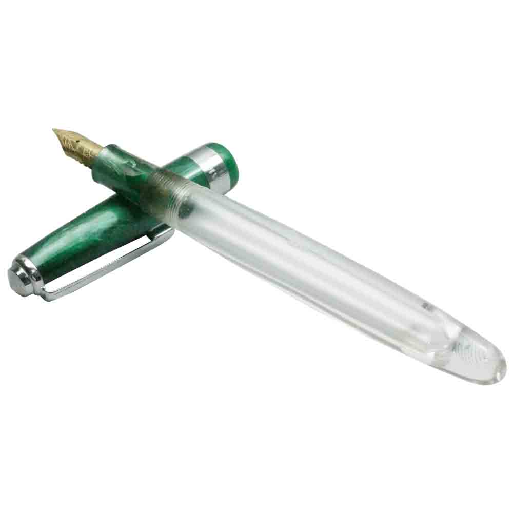 Airmail 69T - Wality Fountain Pen - Green color Cap Fountain Pen 17938