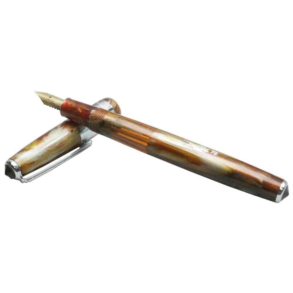 Airmail Wality 70 - Orange Color Body Fountain Pen Model.No. 18030
