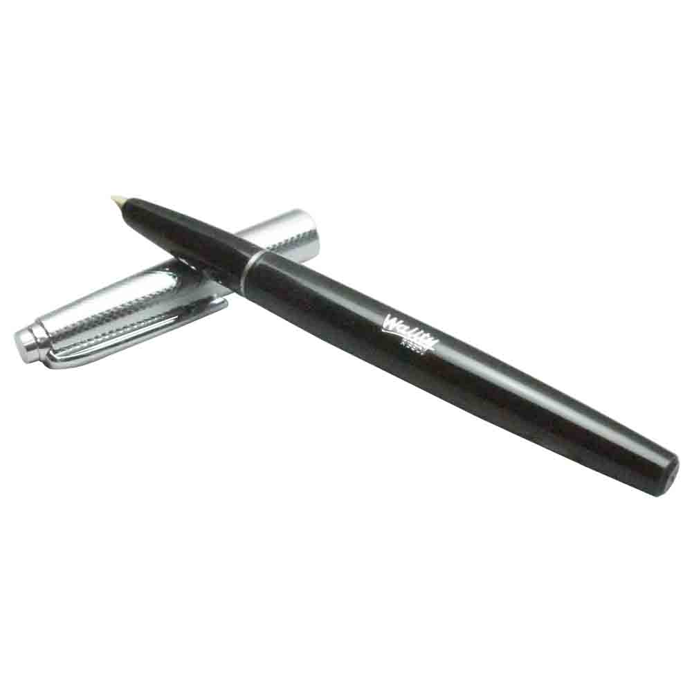 Airmail Wality 77RD - Black Color Body Fountain Pen Model.No. 18035