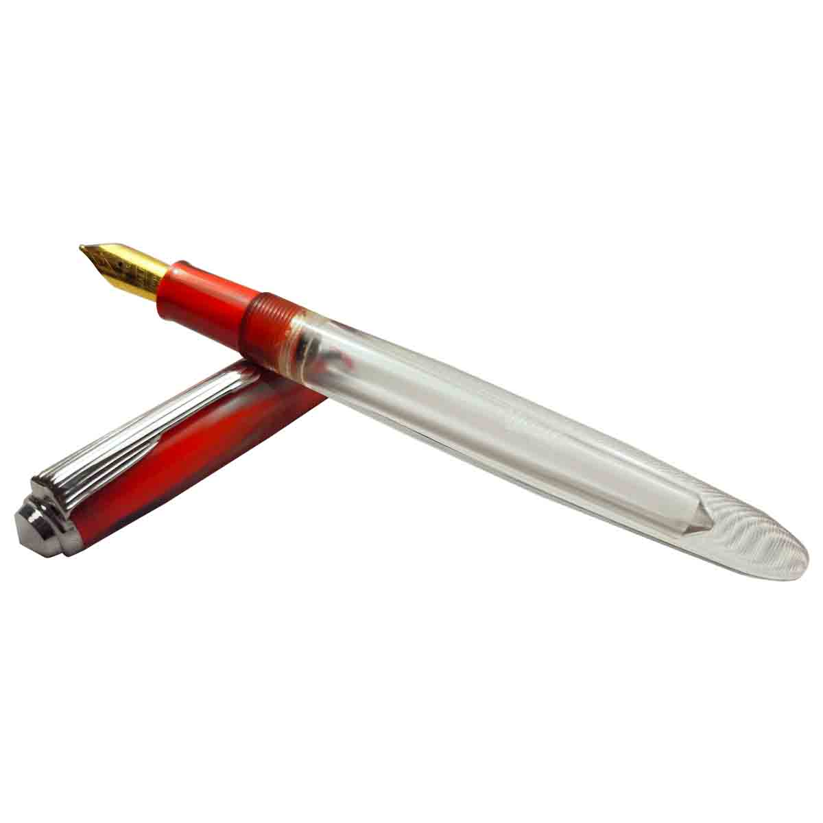 Airmail Wality 69T Red Color Cap Pen Model : 18140