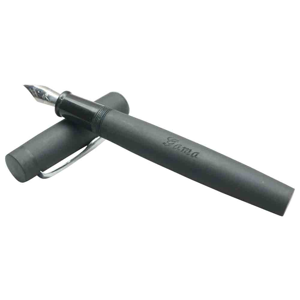 Gama Kuyil - Flat Head Ebonite Fountain Pen Model: 18188