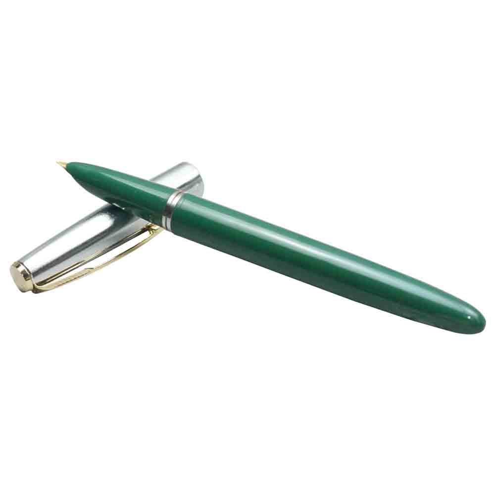 Gama No 9 - Green Body Steel Cap Fountain Pen Model: 18227