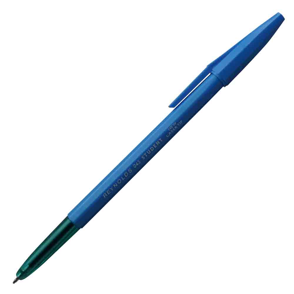 Reynolds 045 - Blue Color body Ball Pen - Blue Writing Model 18370