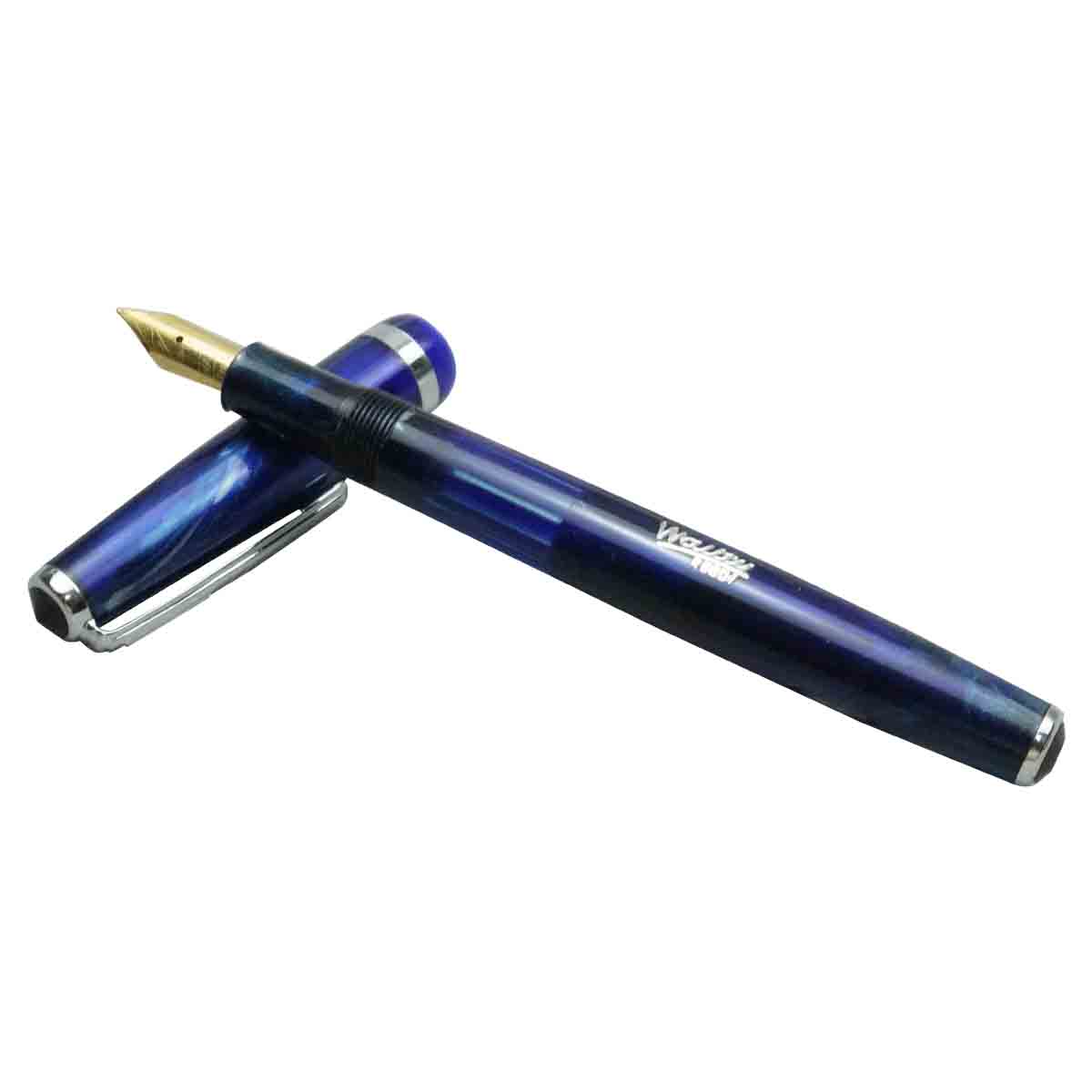 Airmail - Wality 78 - Fine Tip - Blue Color Body Fountain Pen Model 18557
