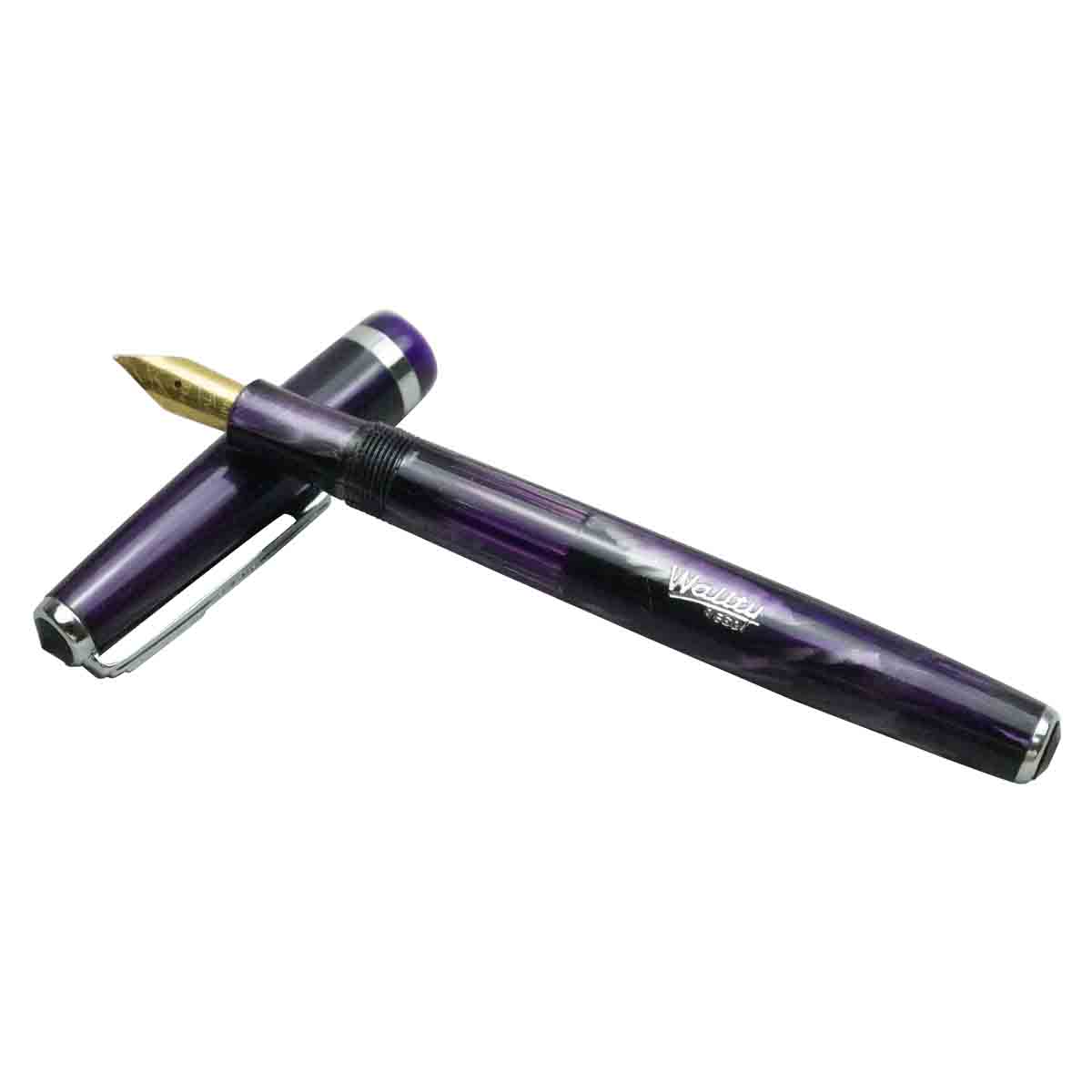 Airmail - Wality 78 - Fine Tip - Violet Color Body Fountain Pen Model 18559