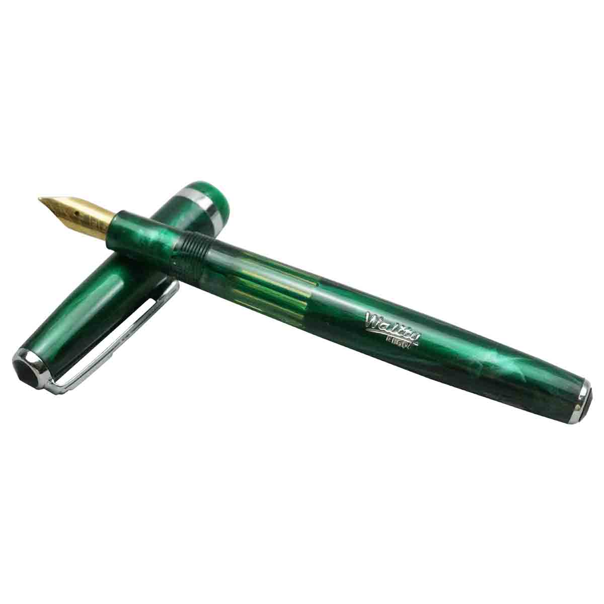 Airmail - Wality 78 - Fine Tip - Green Color Body Fountain Pen Model 18560
