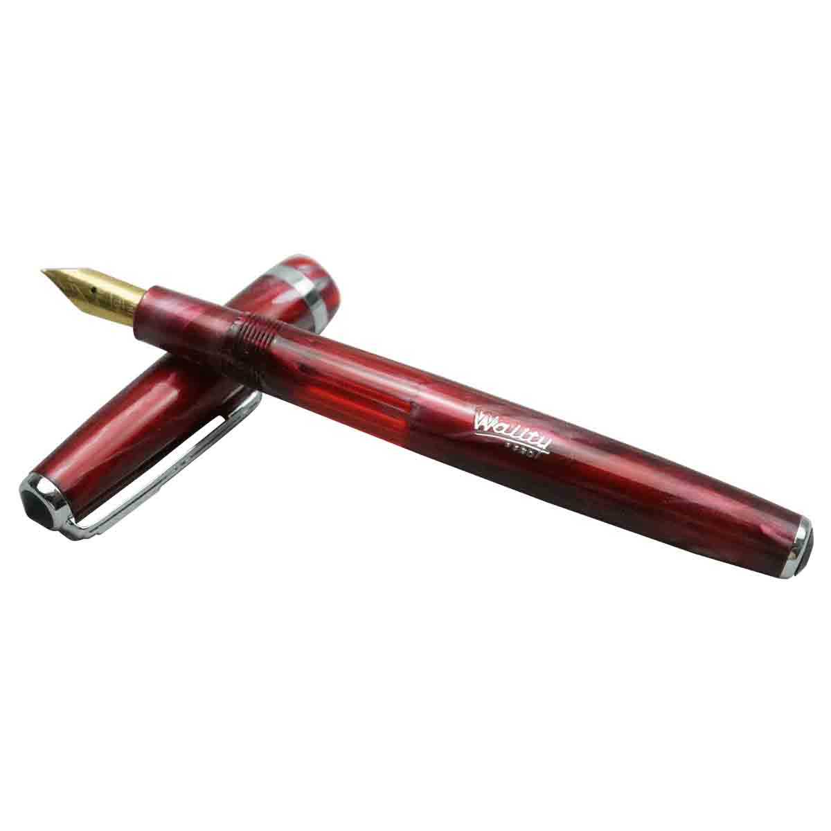 Airmail - Wality 78 - Fine Tip - Red Color Body Fountain Pen Model 18561