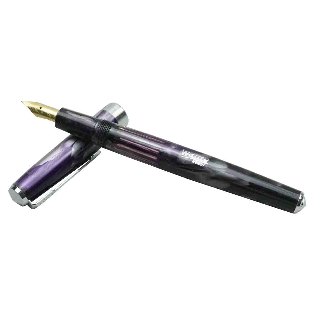 Airmail - Wality 55 - Fine Tip - Violet Color Body Fountain Pen Model 18562