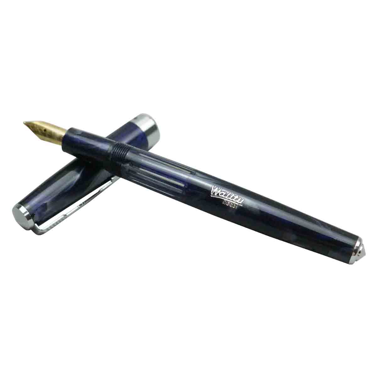 Airmail - Wality 55 - Fine Tip - Blue Color Body Fountain Pen Model 18563