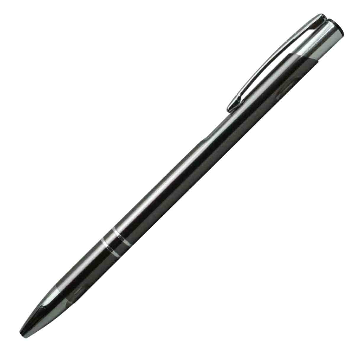 Unomax - Kent Retractable Ball Pen - Grey Color Model 18661