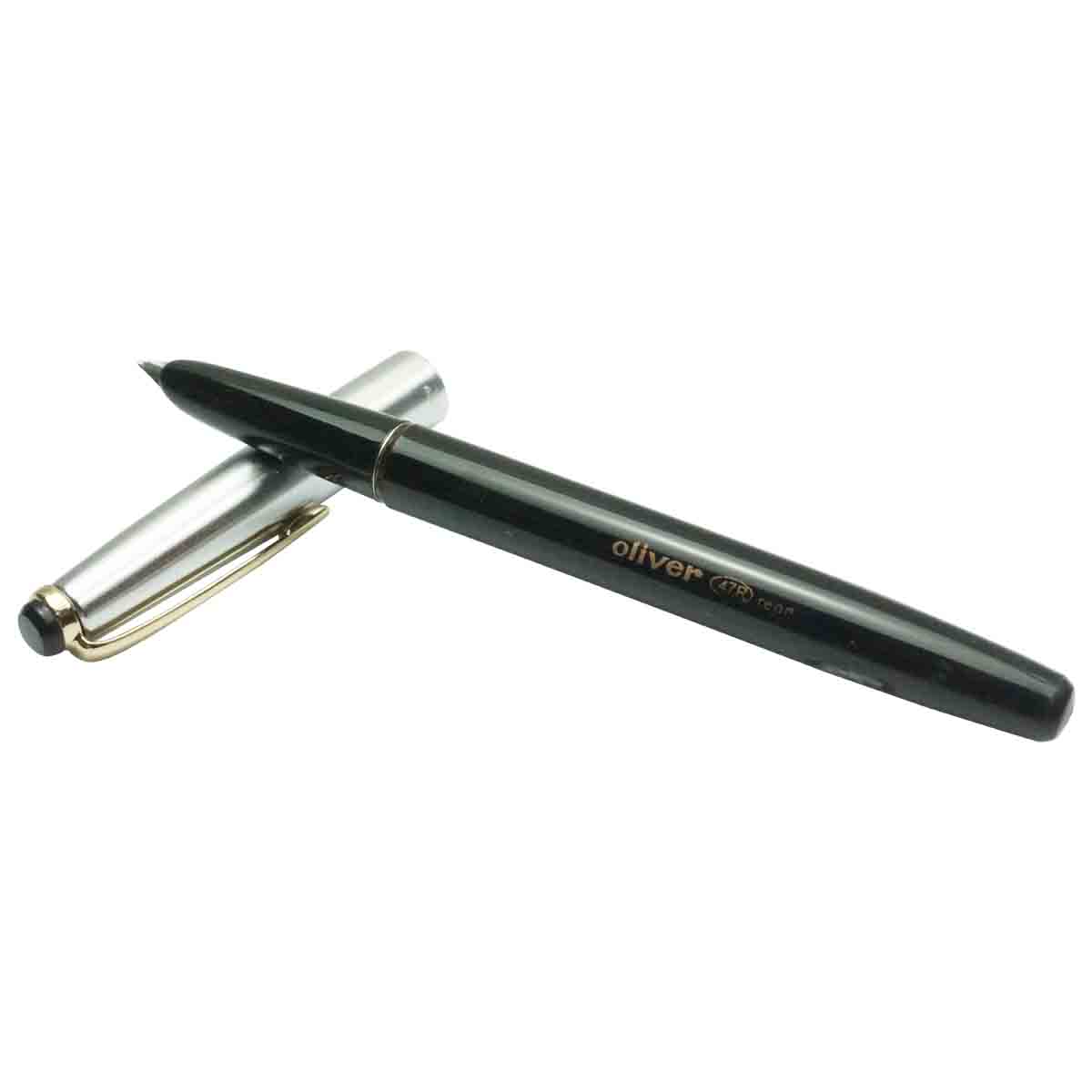 Oliver 47G - Black Body Fountain Pen Model 18674