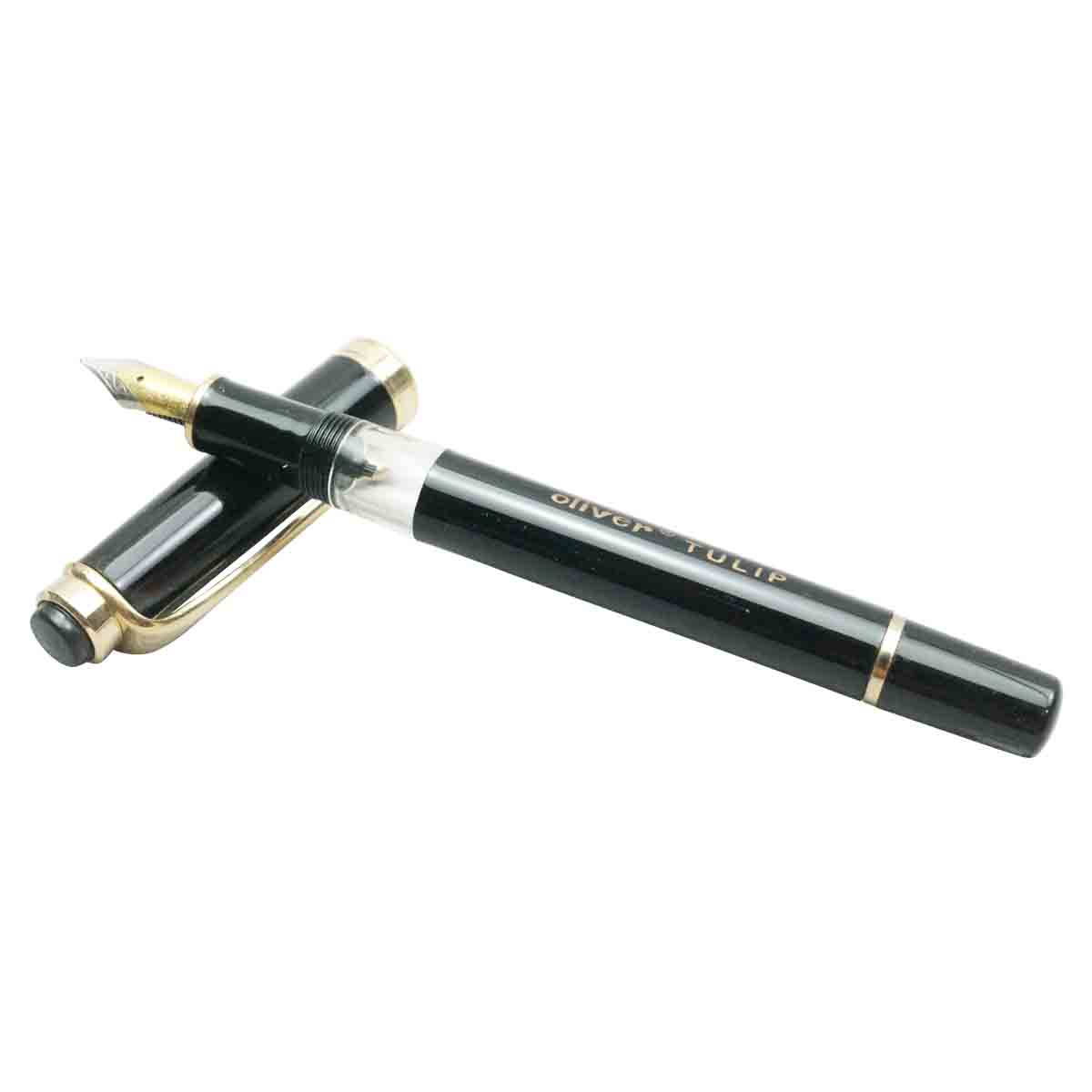 Oliver Tulip Black Color Fountain Pen Model 18713