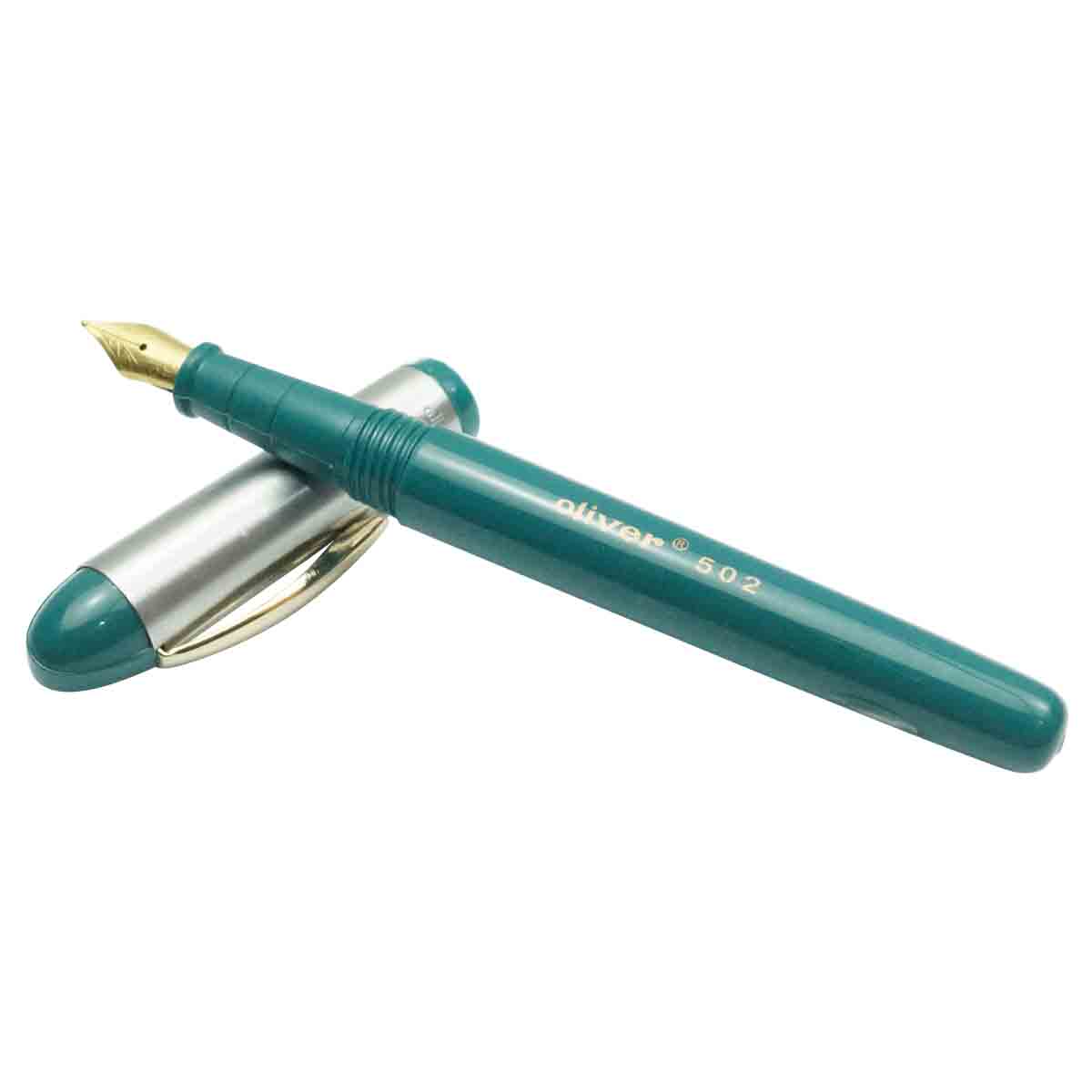 Oliver 502 HSG Green Body Fountain Pen Model 18730