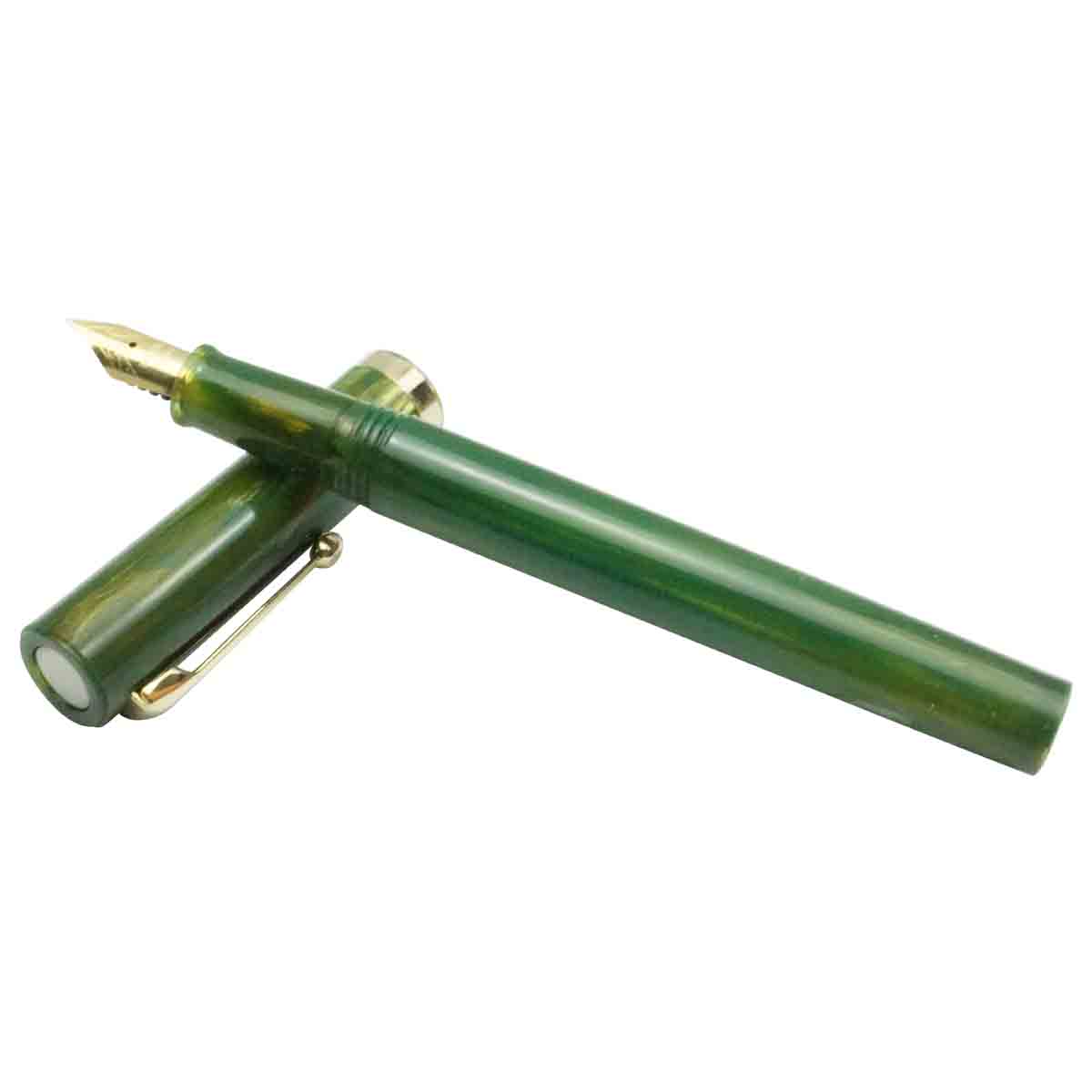 Oliver 1000 FM Green Grip Fountain pen Model 18742