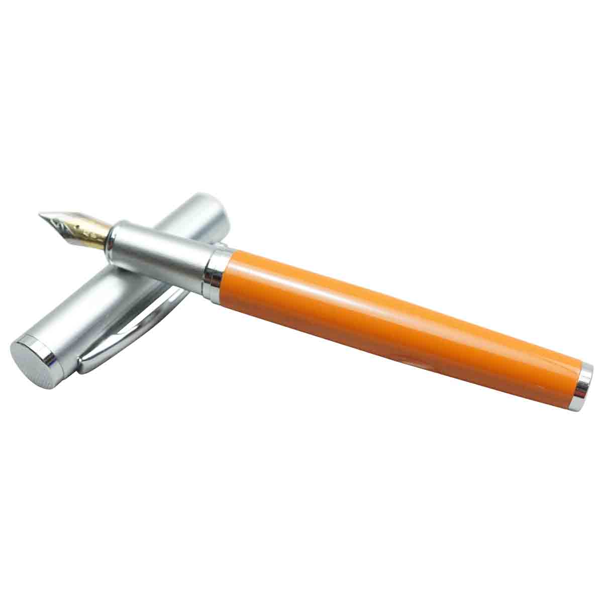 Submarine 915 Orange body Fountain Fine nib Converter type Pen Model 18952