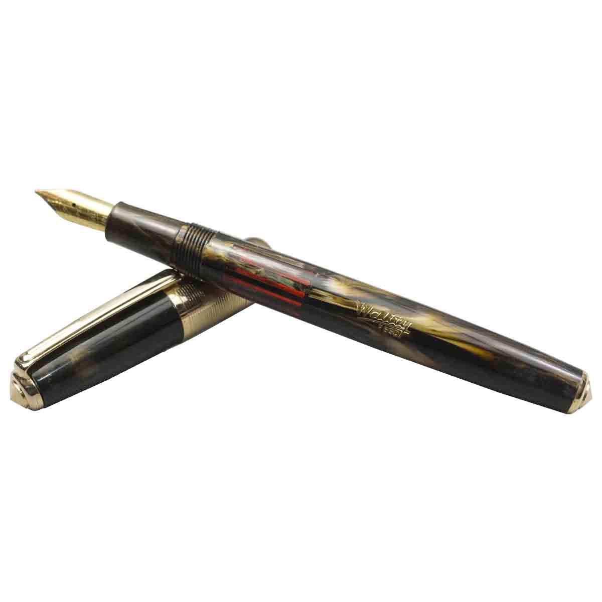 Armail Wality 58SL Golden Brown Finish Cap and Body Eyedropper Fountain ...