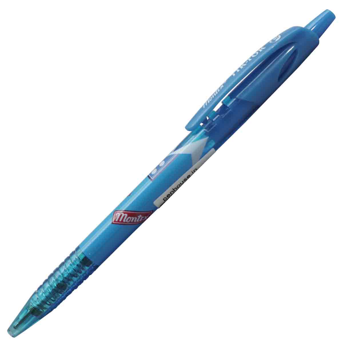 Montex Tik-Tok Blue Ball Pen SKU 19696