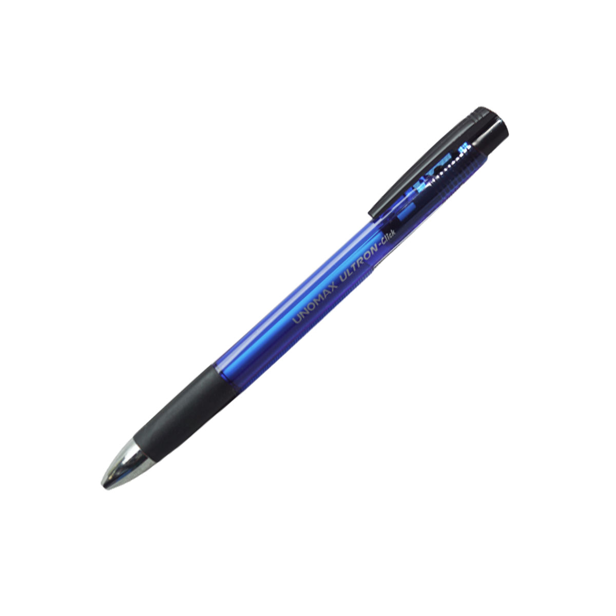 Unomax Ultron Click Blue Color With Black Rupper Grip Holder 0.7mm ...
