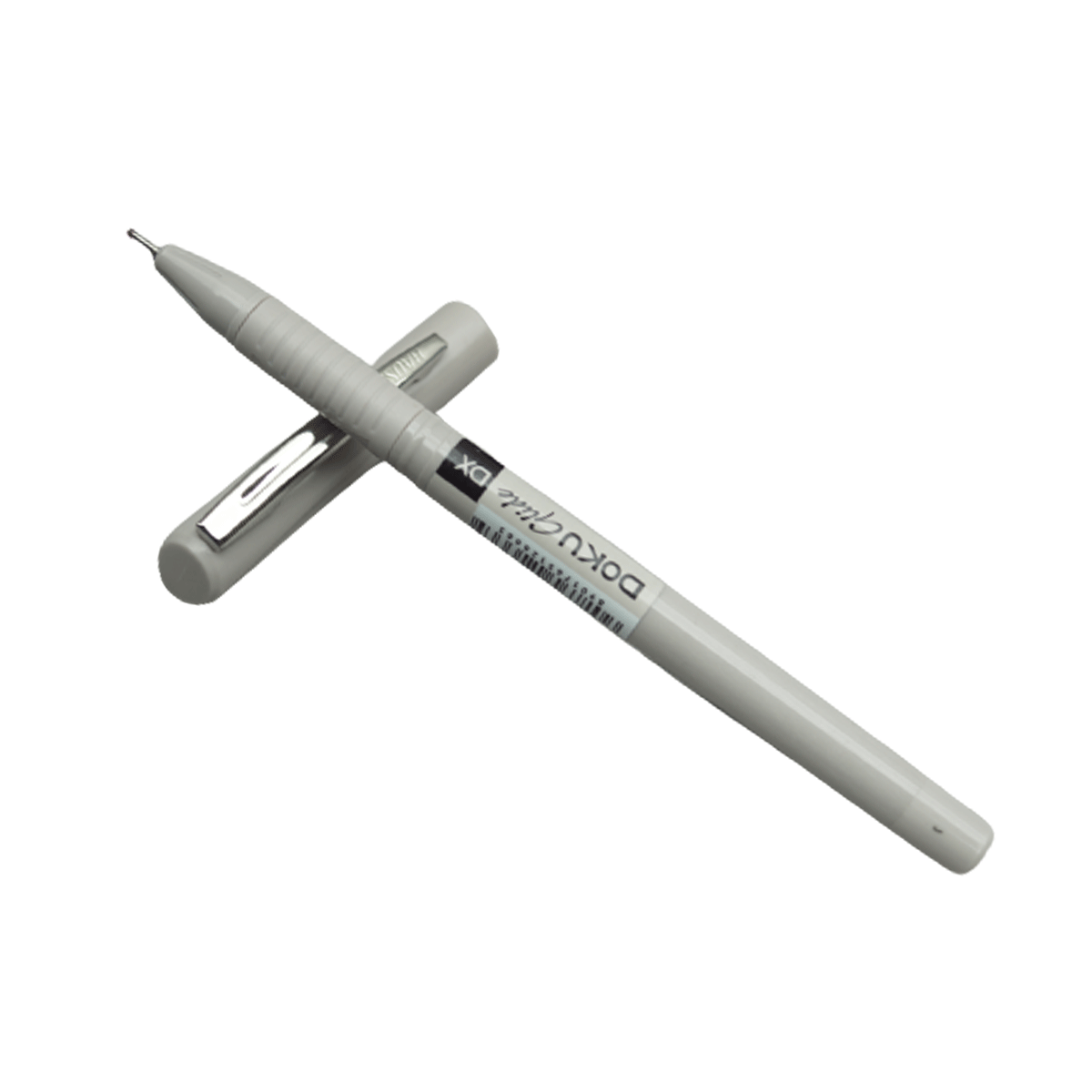 Hauser Doku Glide DX Light Grey Color Body With Silver Clip Fine Tip ...