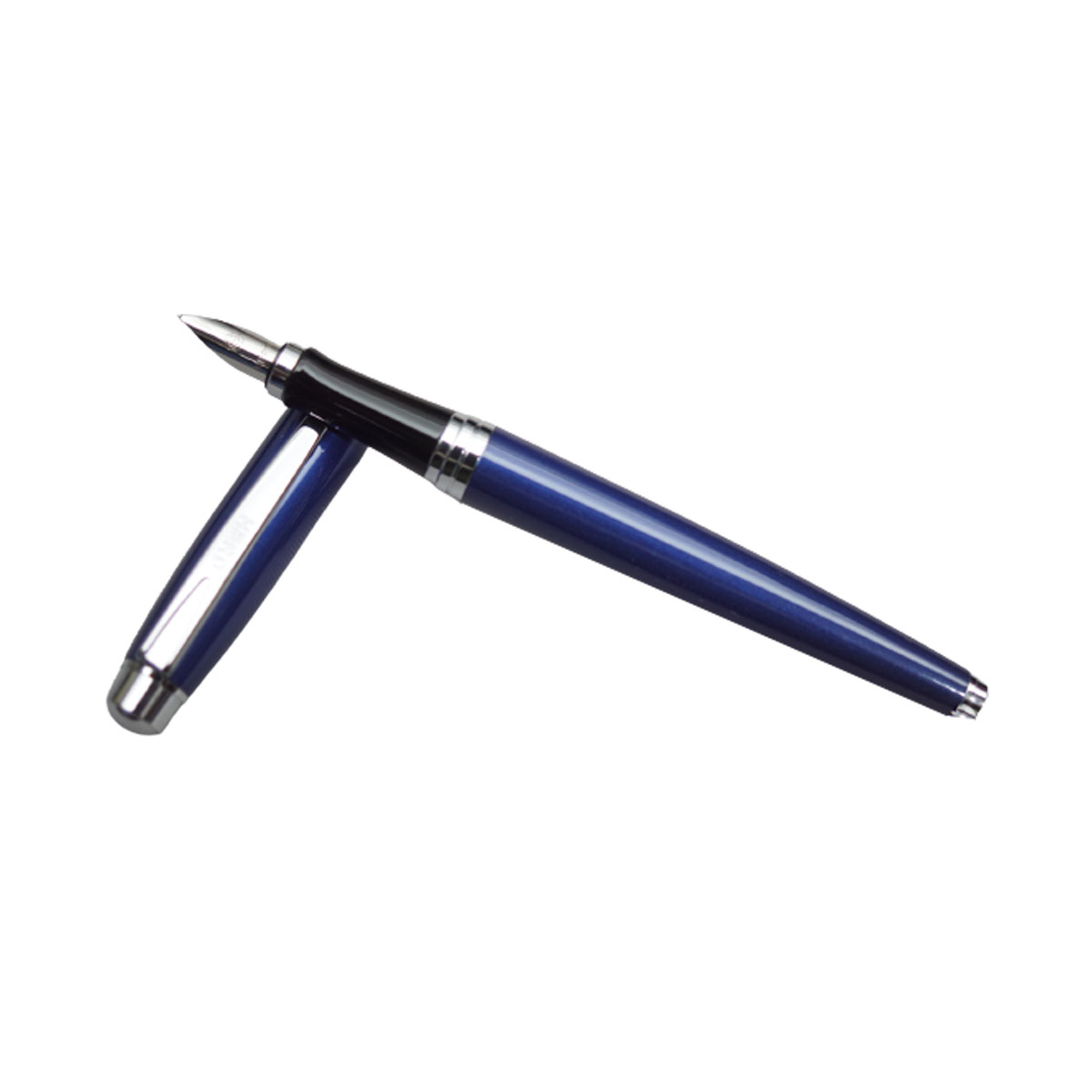 Hero H602 Blue Color Body Fine Nib Silver Trims Converter Type Fountain ...