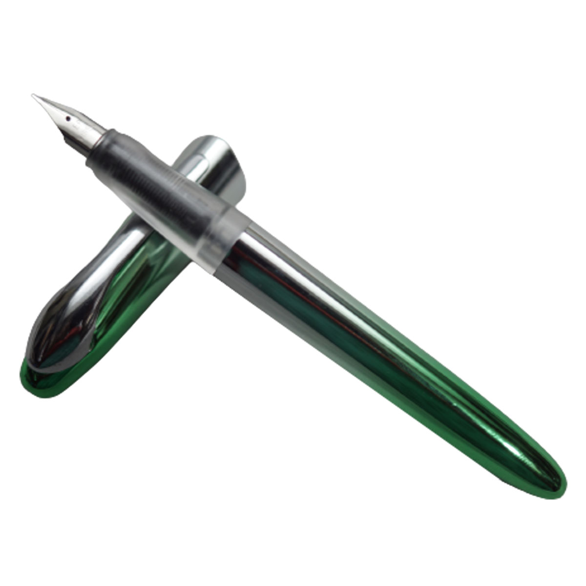 Yiren 363 Glossy Parrot Green Color Body and Cap Fine Nib Converter ...