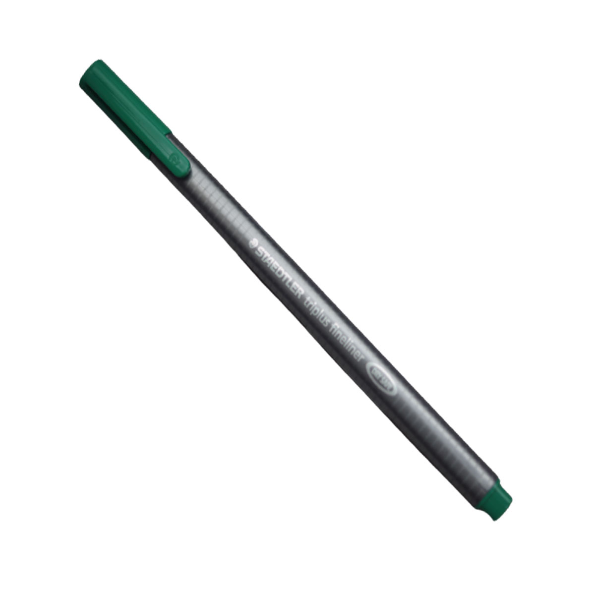Staedtler Triplus Grey Color Body With Green Cap Fineliner SKU 20278