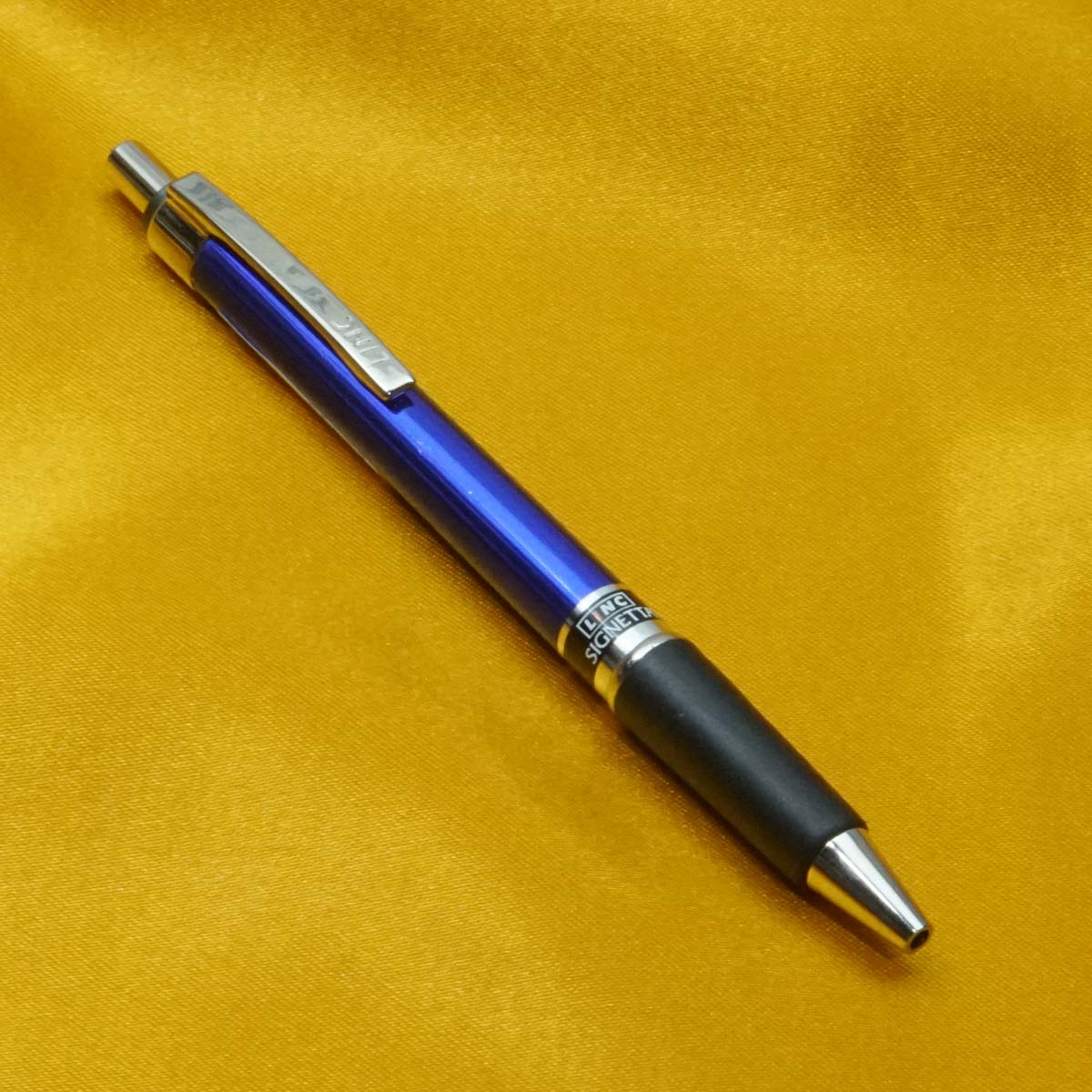 Linc Signetta Dark Blue Color Body With Rubber Grip Holder Fine Tip ...