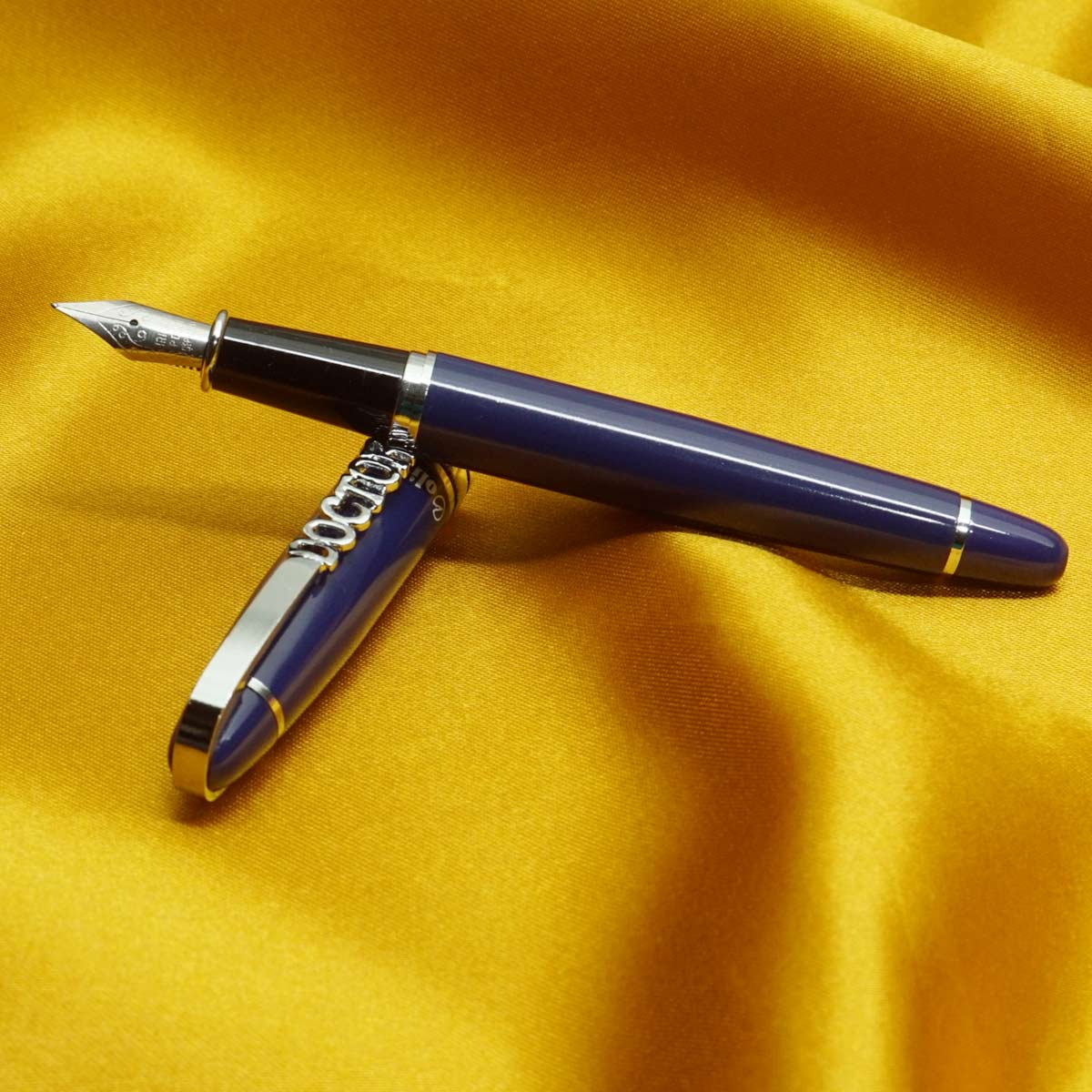 Oliver Spy BlueColor Body With Doctor Clip Cap Fine Tip Convertor Type ...