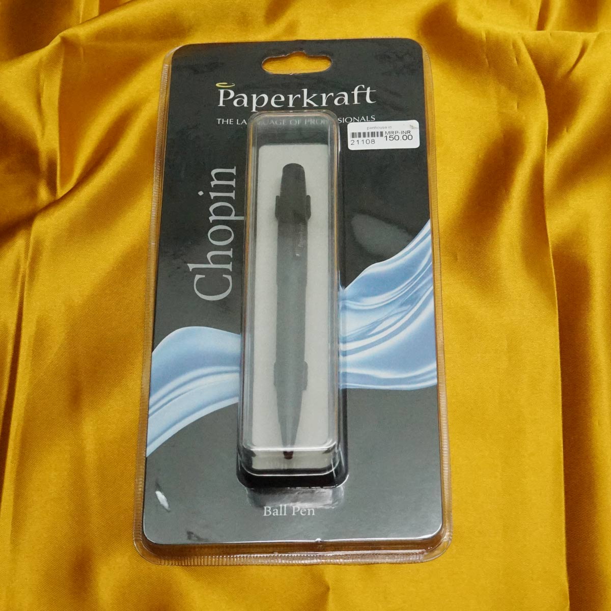 Paperkraft Chopin Mat Black Color Body With Fine Tip Black Trim Twist ...