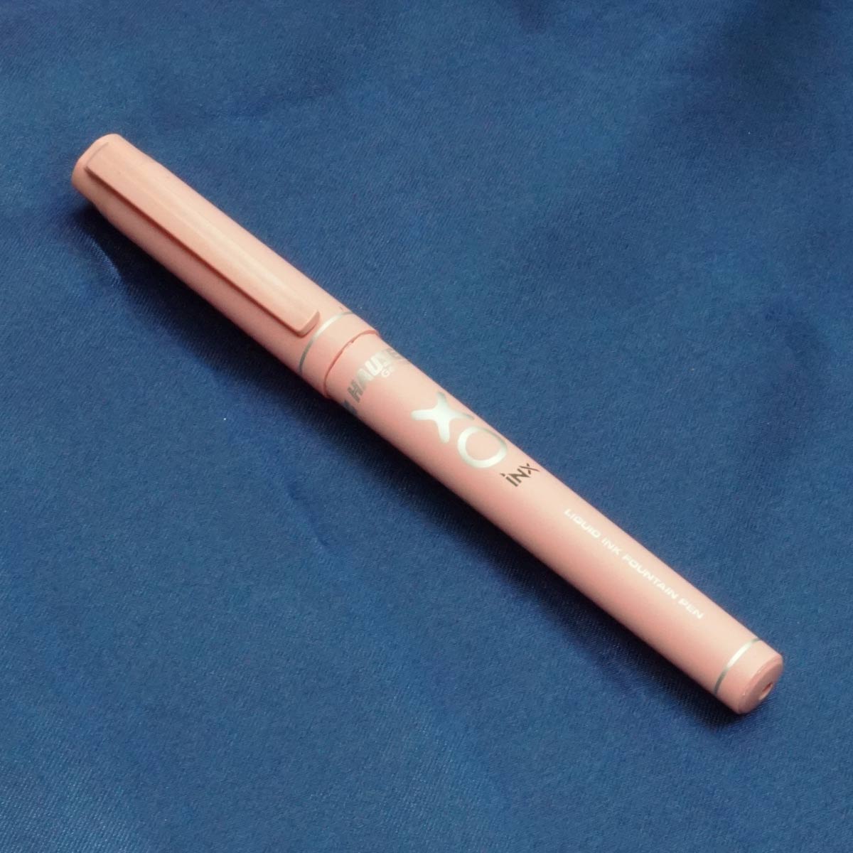 Hauser INX XO Pink Color Body With Fine Nib Catridge And Convertor Type ...