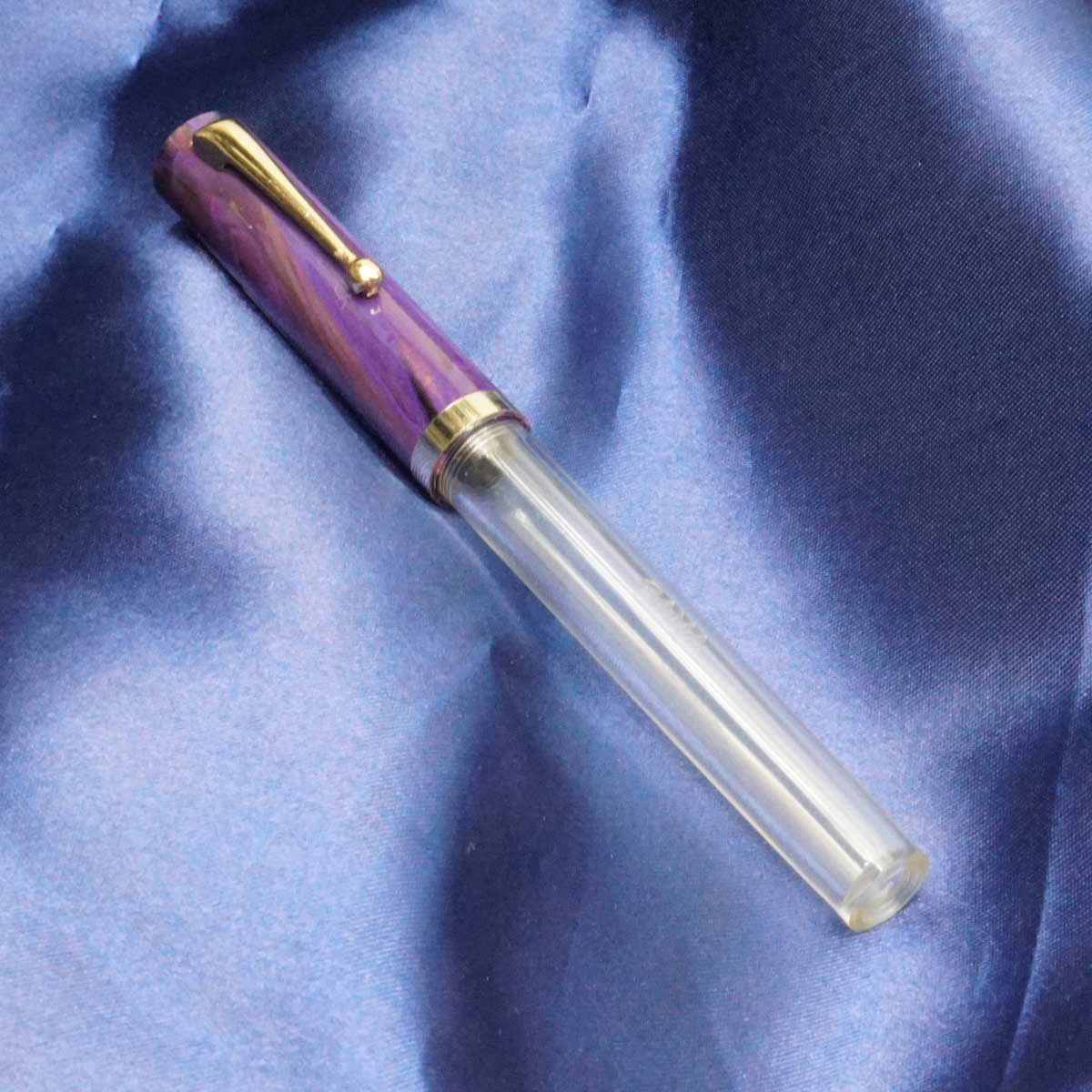Gama No 2 Violet Color Cap With Transparent Body Fine Nib Eyedropper ...