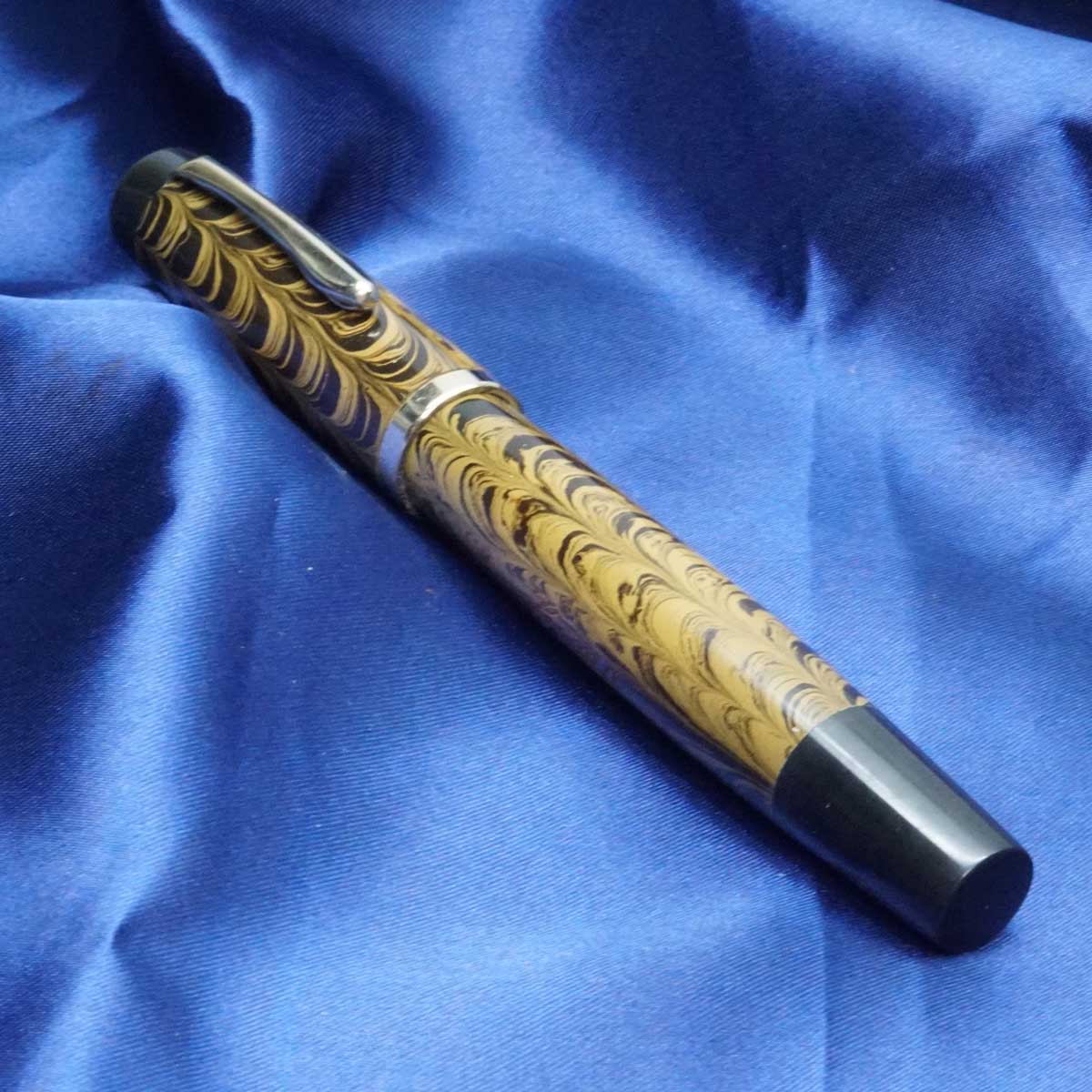 Gama Supreme Light Brown Black Color Pattern Body With Flat Head Gold ...