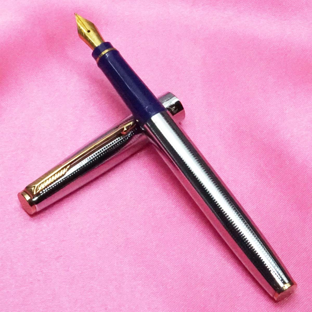 Oliver 48 Full Steel Designed Body Violet Grip With Gold Trim 5.5 Fine ...