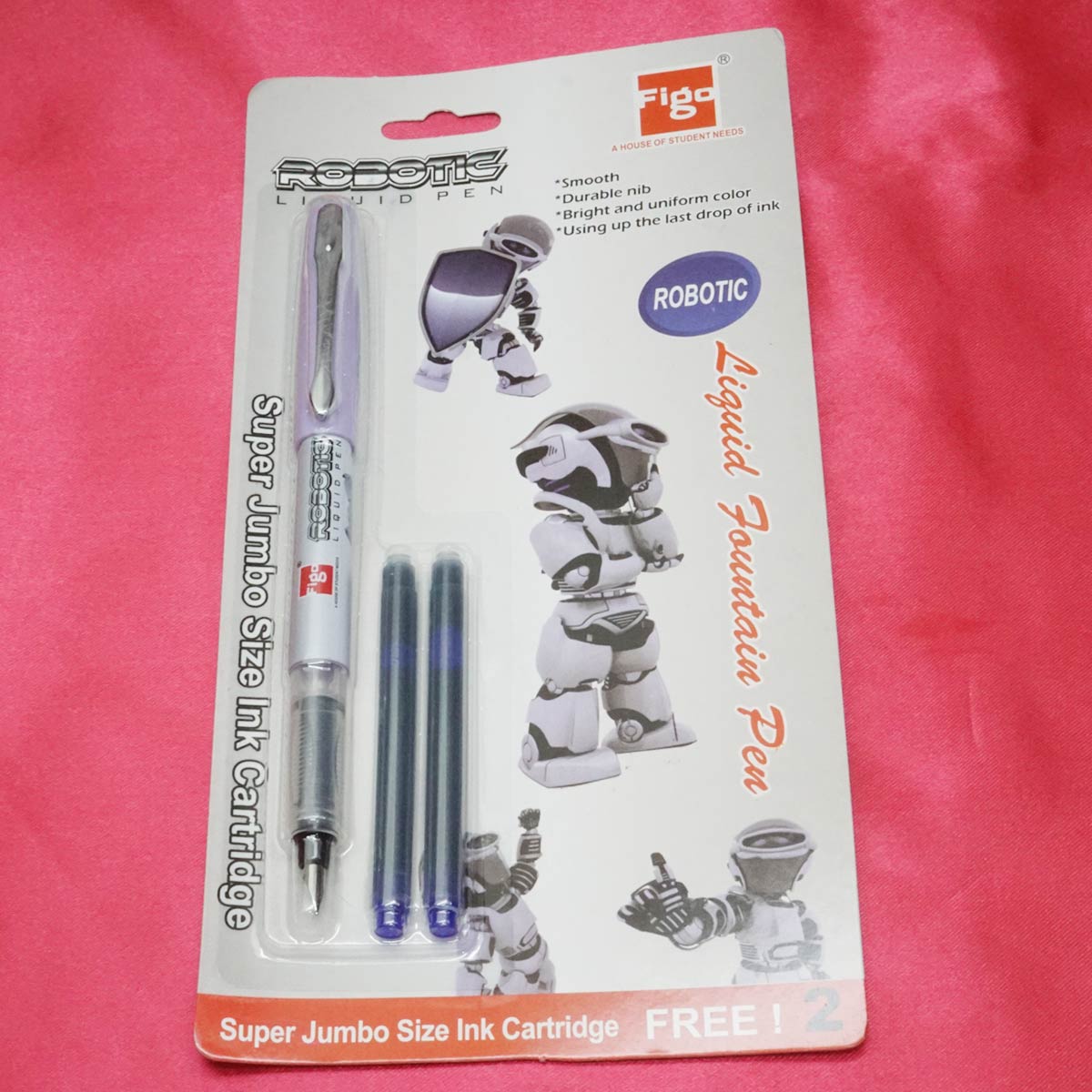 Figo Robotic Purple Color Designed Body With Fine Tip Catridge Type ...